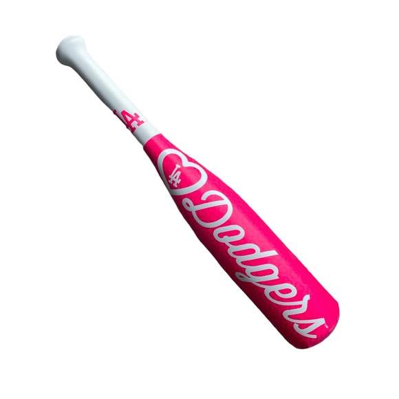 Rawlings | Toys | La Dodgers Baseball Bat Pink Heart Rawlings Soft Foam ...